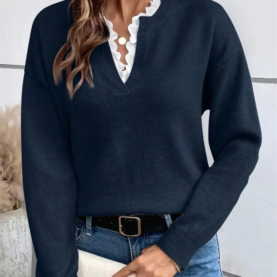 Kaia | Clean-Lace Pullover – Blake & Rowe